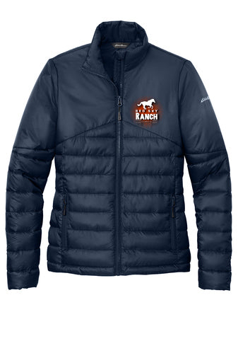 Red Sky Ranch- Eddie Bauer- Puffy Jacket – Grand Impression Design Co.