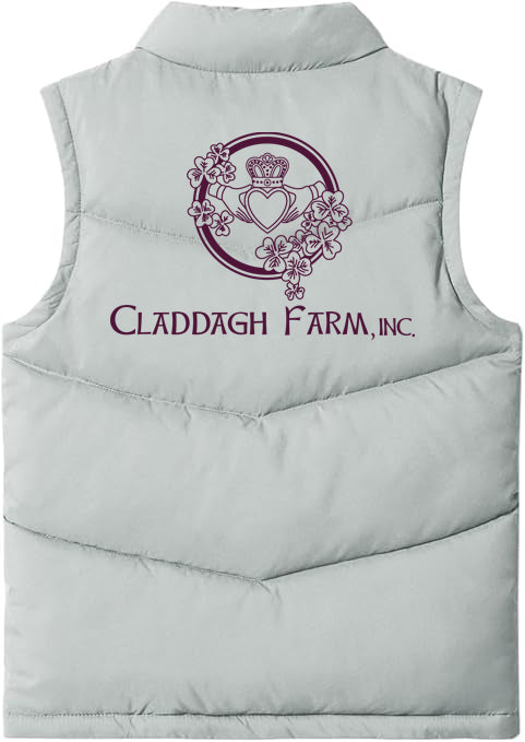 Claddagh Farm- GIDC- YOUTH- Puffer Vest – Grand Impression Design Co.